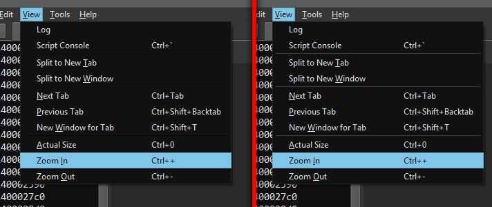 Higher contrast menu separators in default Dark theme · Issue #1125 · Vector35/binaryninja-api ...