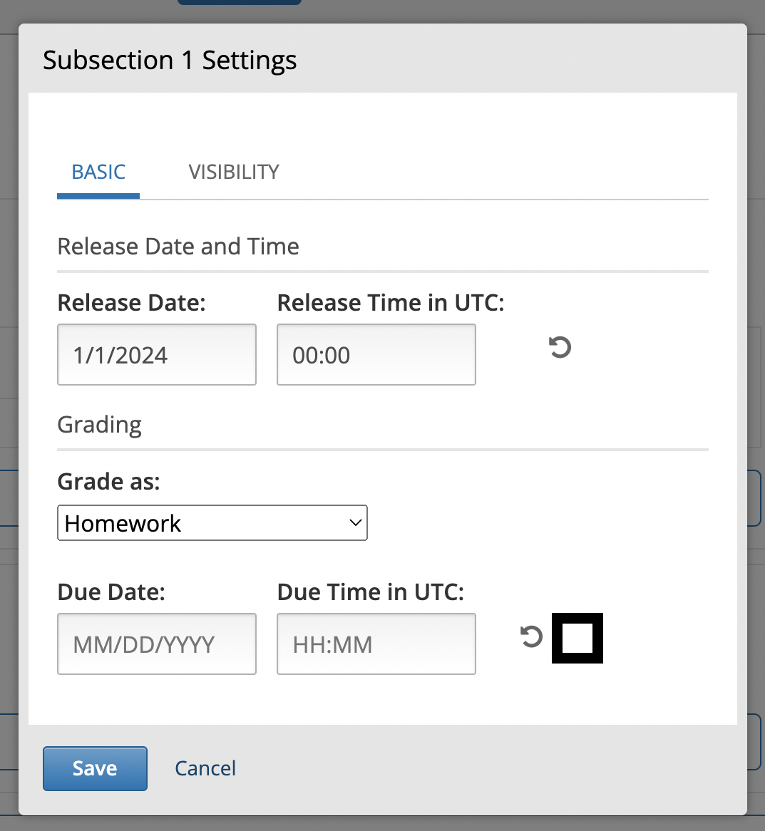 Set Due Date and Grading for the entire section (chapter) · Issue #278 · openedx/platform ...