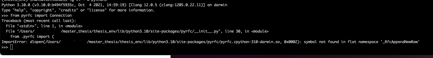 Cannot Install PyRFC · Issue #252 · SAP-archive/PyRFC · GitHub