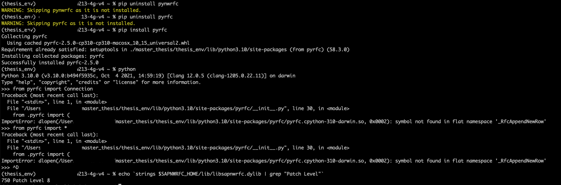 Cannot Install PyRFC · Issue #252 · SAP-archive/PyRFC · GitHub