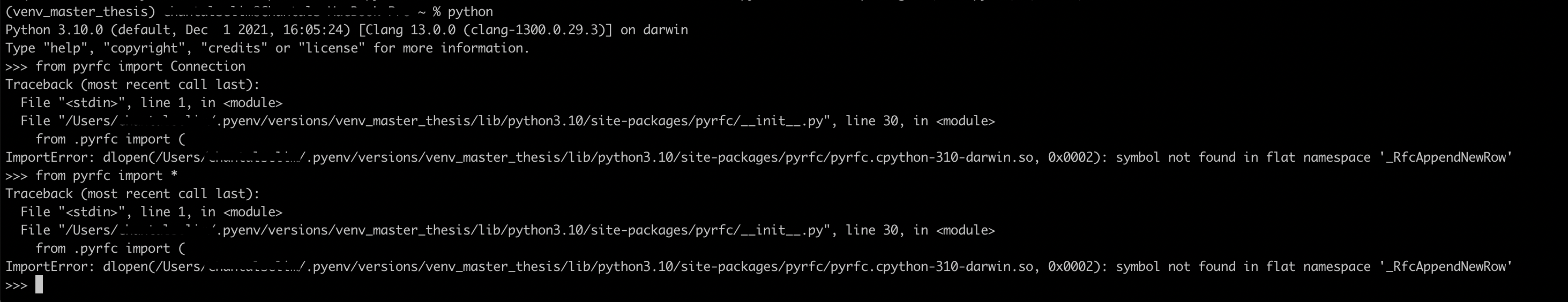 Cannot Install PyRFC · Issue #252 · SAP-archive/PyRFC · GitHub
