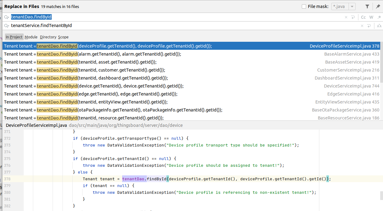 [feature Request] Improve Performance For Finding Tenants And Checking For Their Existing