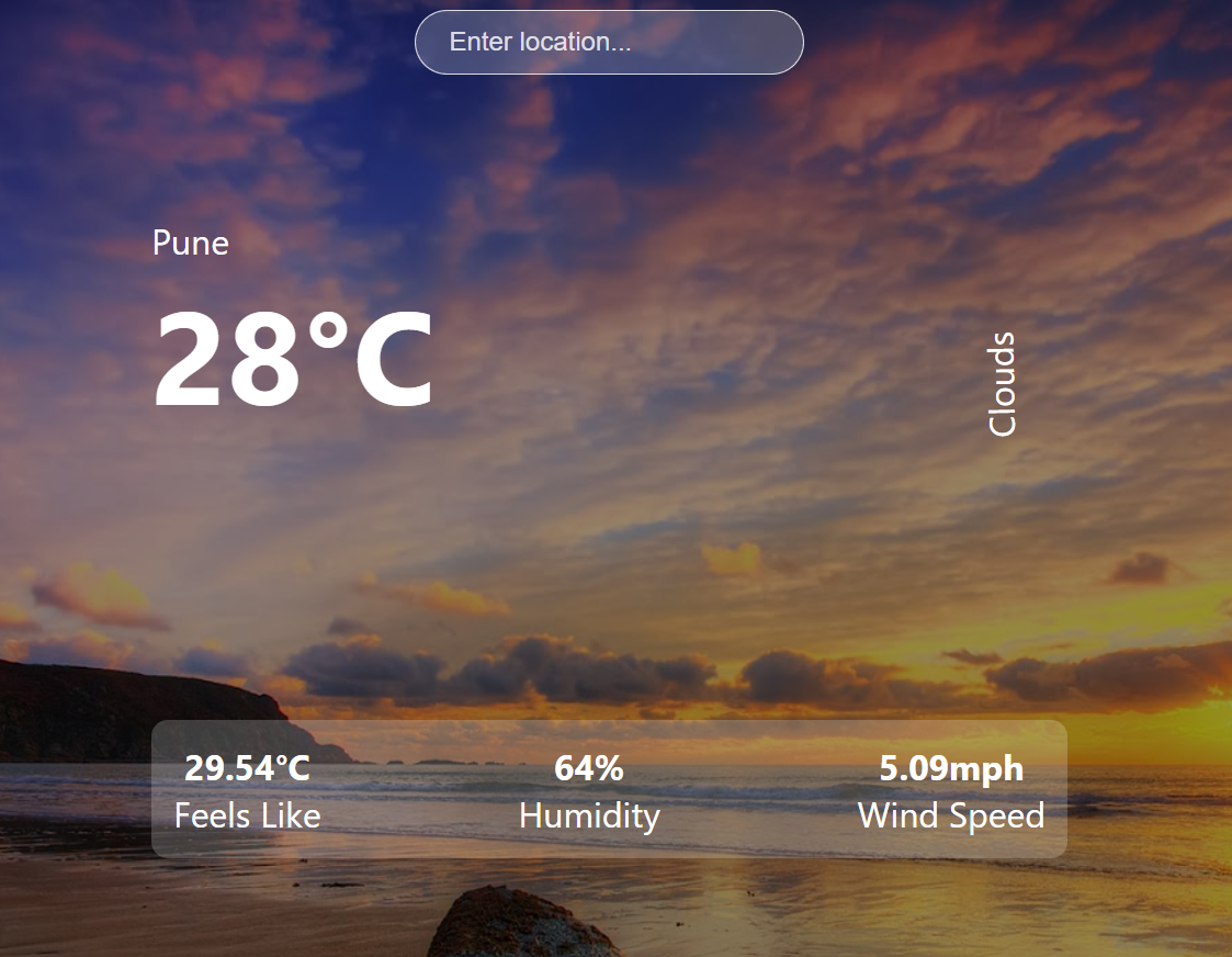 GitHub - Kunal-Khairnar-05/weather-app: Weather-app link