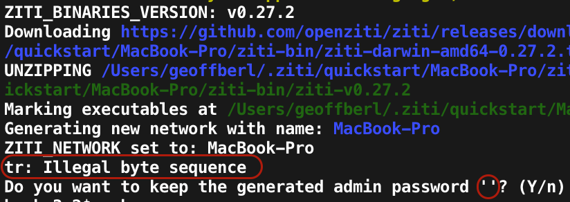 Missing character set on Mac causes generated password to fail · Issue #953 · openziti/ziti · GitHub