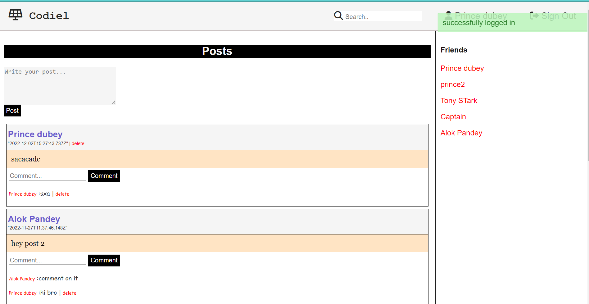 GitHub - Geek-prince7/Codiel: Social media project