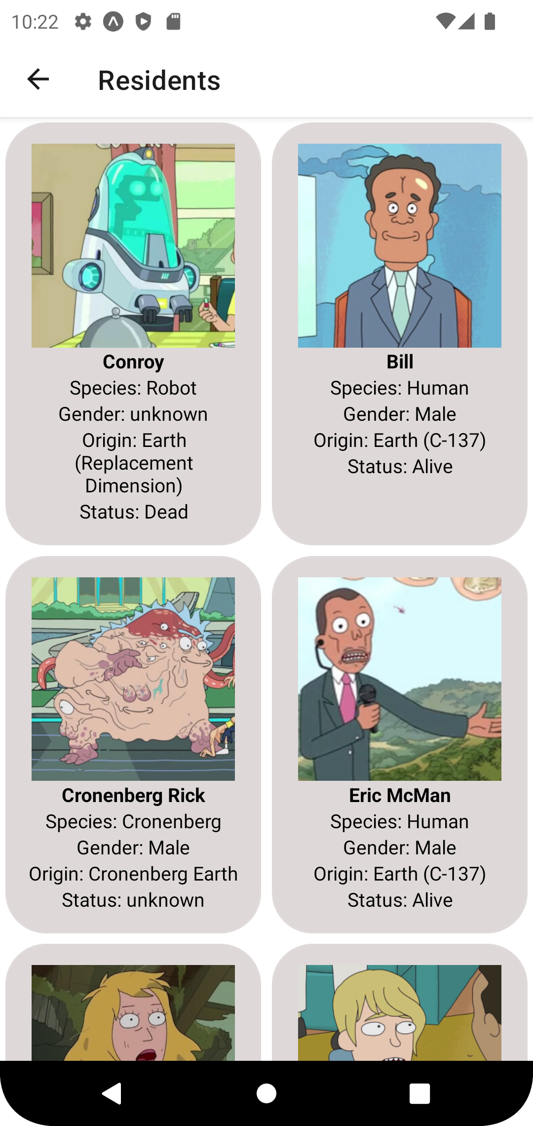 GitHub - selinkeles/ApostoReact: Create basic mobile application with Rick and Morty API