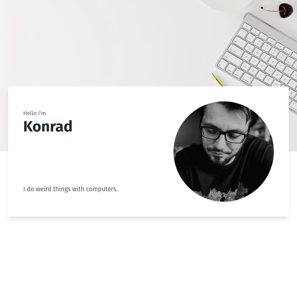 GitHub - domalewski/tailwind-portfolio