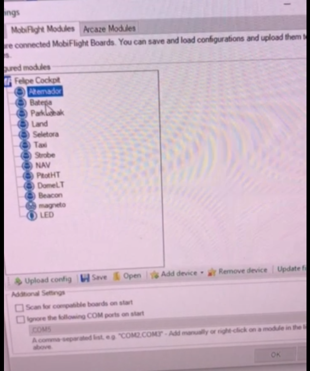 Modules dialog shows blank right pane if assigned pin is missing from board.json file · Issue ...