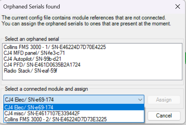 Orphaned serials dialog doesn't have a wide enough dropdown · Issue #1094 · MobiFlight ...
