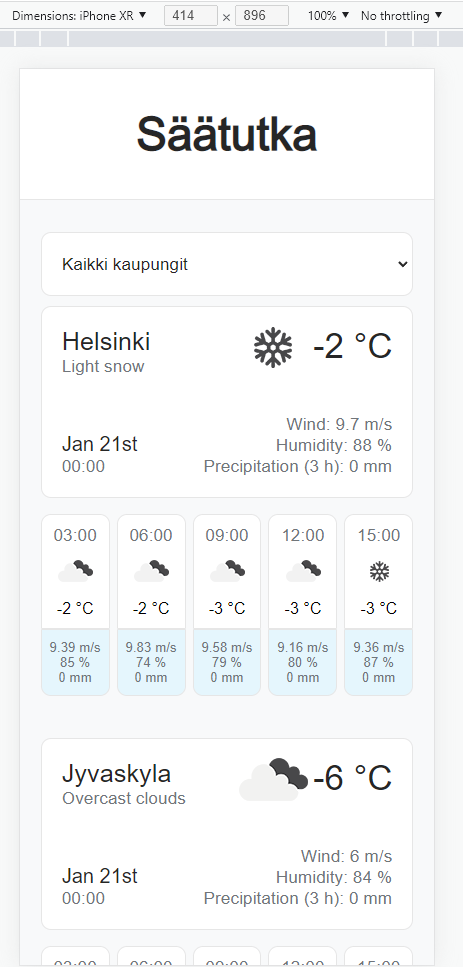 GitHub - Gratschew/Weather-radar