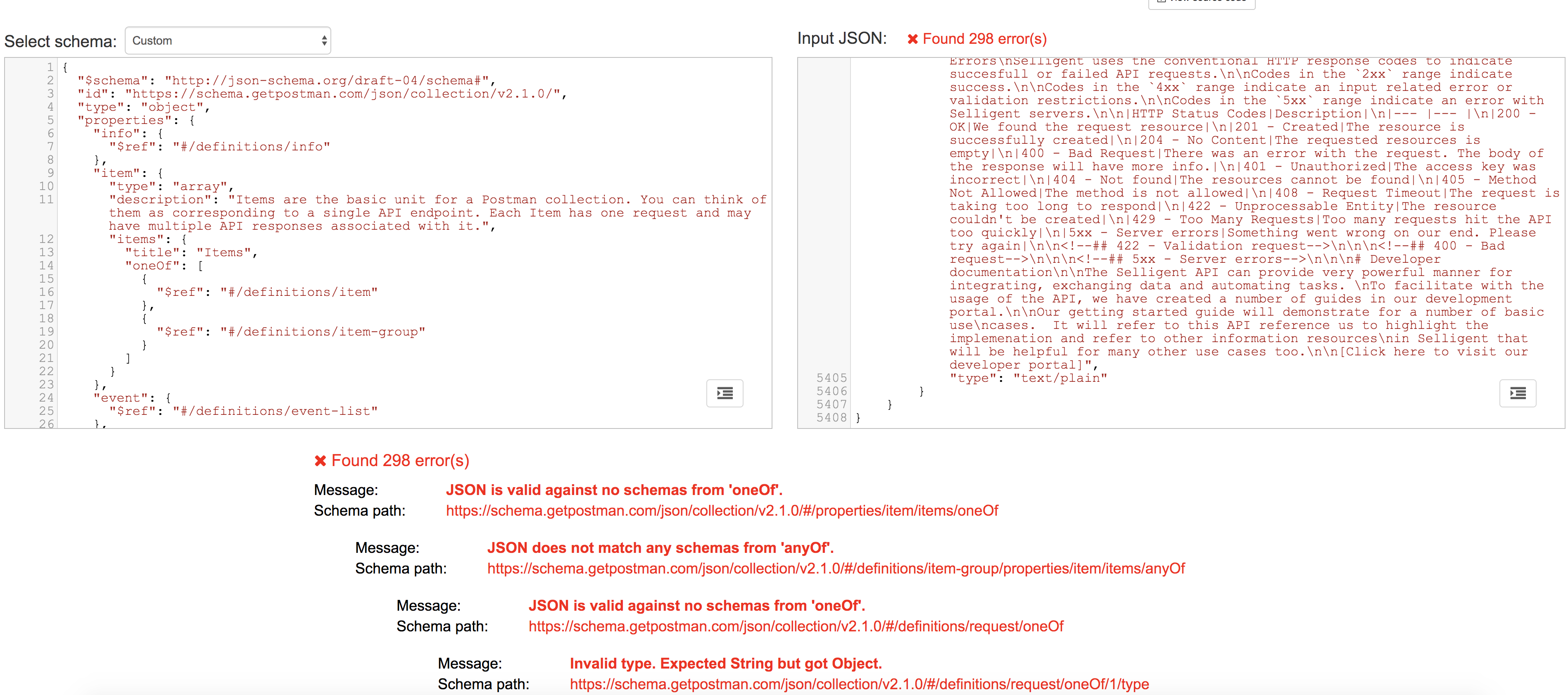 Generated Postman Collection Is Not Matching With The Postman JSON 