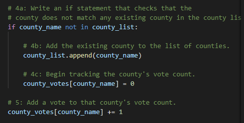 GitHub - Rhonys/Election_Analysis: Python Script