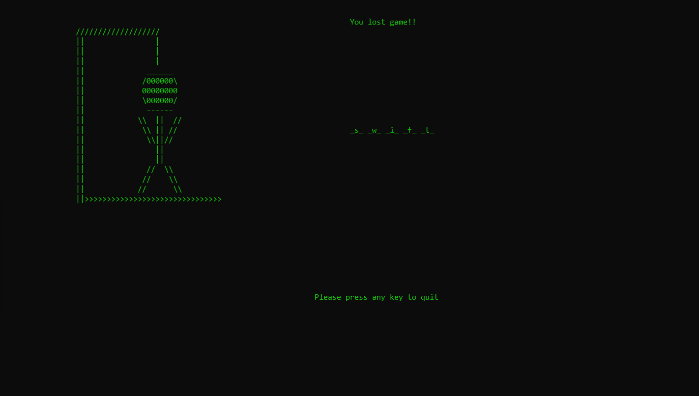 GitHub - zerocoulomb/BasicHangman