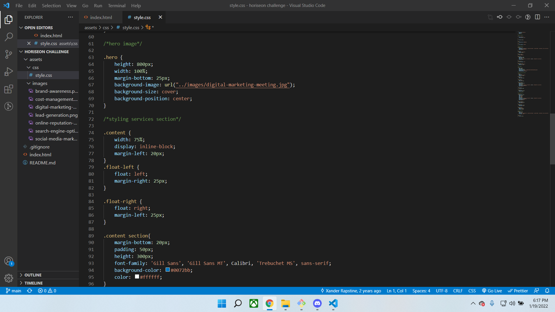 GitHub - whtyres/horiseon-challenge