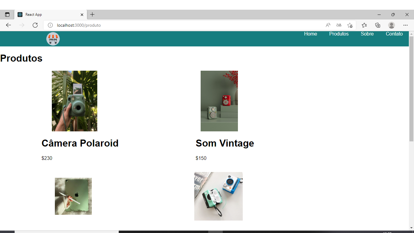 GitHub - JoaraGouveia/Vitrine: Projeto para aula
