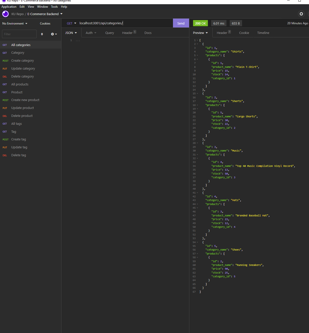 GitHub - Damon-Hansen/e-commerce-backend