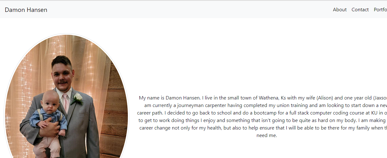 GitHub - Damon-Hansen/react-portfolio: This is my react-bootstrap portfolio