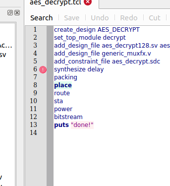 Hyperlink not pointing to the line · Issue #344 · os-fpga/FOEDAG · GitHub