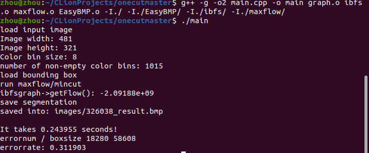 Output issue · Issue #1 · meng-tang/OneCut · GitHub