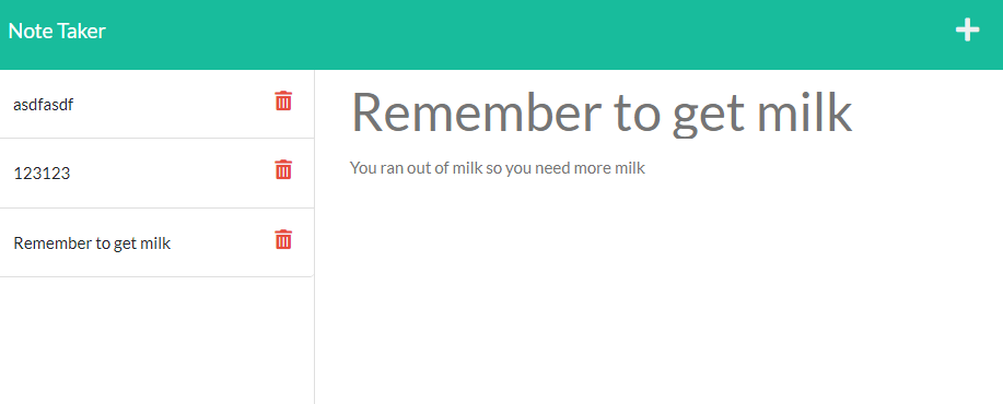Github Thealtoidian Note Taker