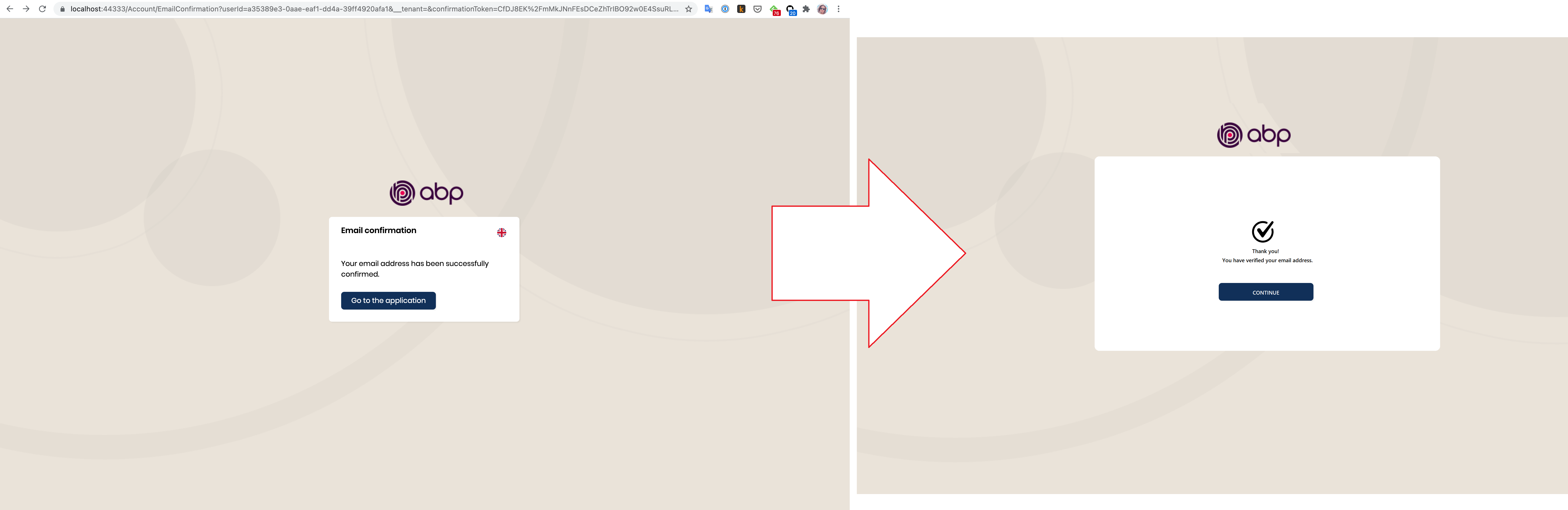 Improve email verification routine · Issue #10192 · abpframework/abp ...