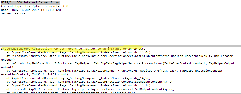 Application Error Disclosure | penetration test · Issue #14177 ...