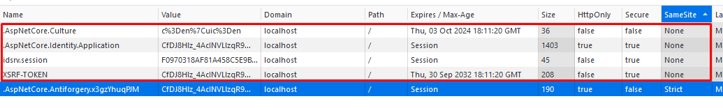 Set cookie `SameSite` attribute to `strict` · Issue #14215 · abpframework/abp · GitHub