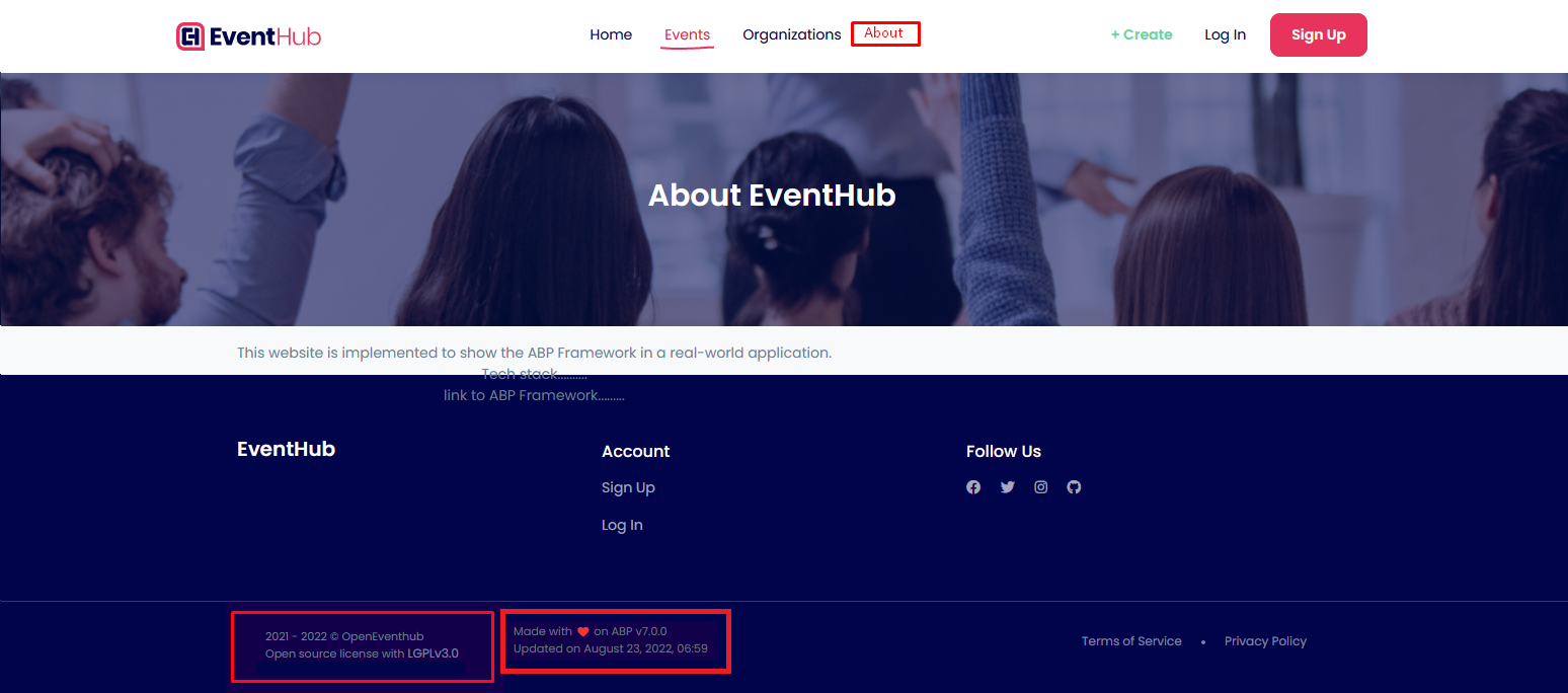 Add ABP Framework version to footer · Issue #122 · abpframework ... Add ABP Framework version to footer · Issue #122 · abpframework ...
