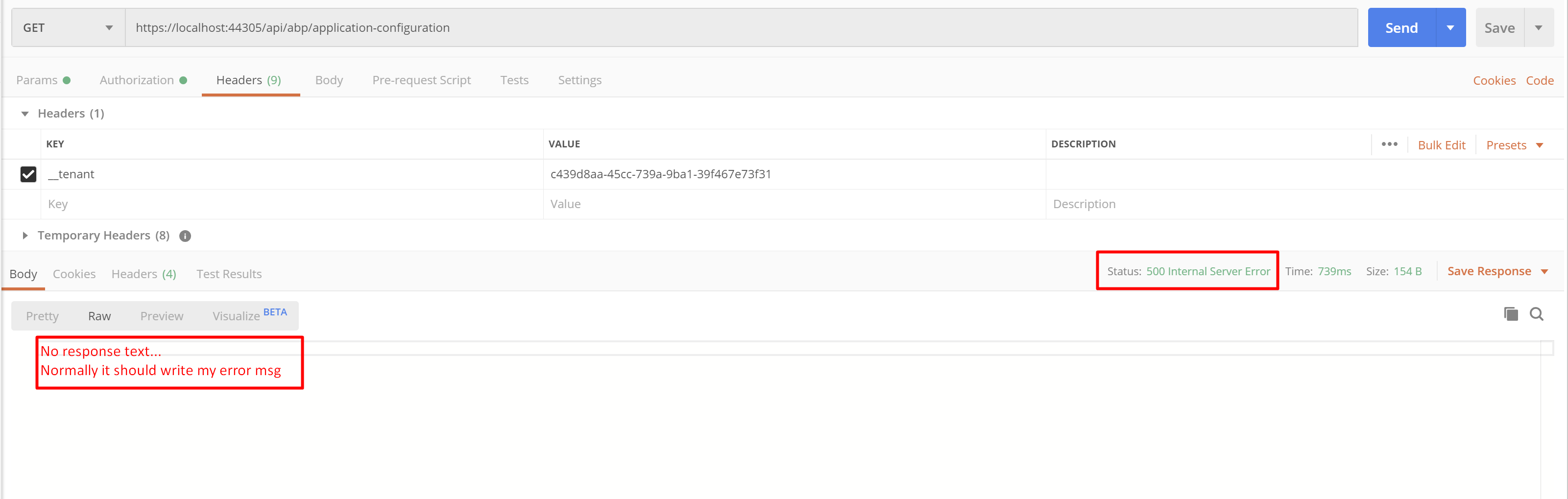 BusinessException is not being converted to proper HTTP Response · Issue #3503 · abpframework ...