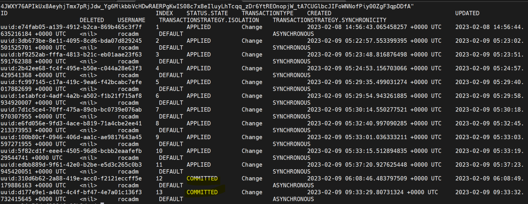 ONOS transaction stuck in COMMITTED state after redeployment with persistent volume · Issue ...