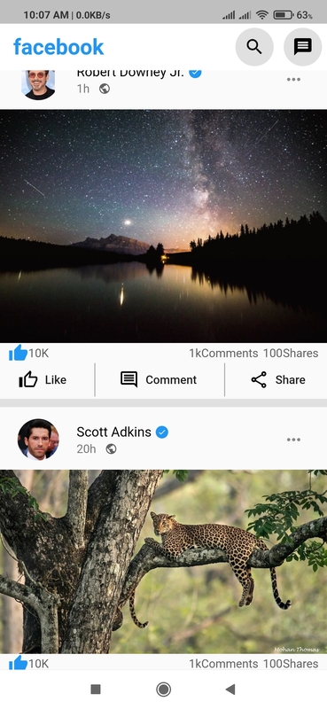 GitHub - Ajai-Joseph/Facebook-Home-UI: Flutter