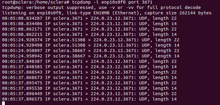 ABB IPS/S 3.1.1 KNX IP Interface is not getting discovered during the ...