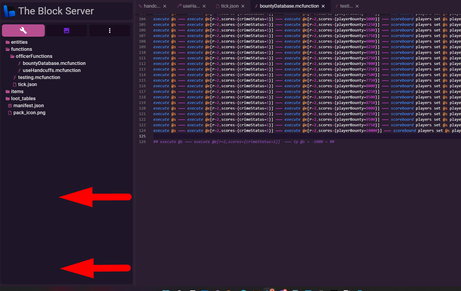 Option to give more space to tab system · Issue #260 · bridge-core/editor · GitHub
