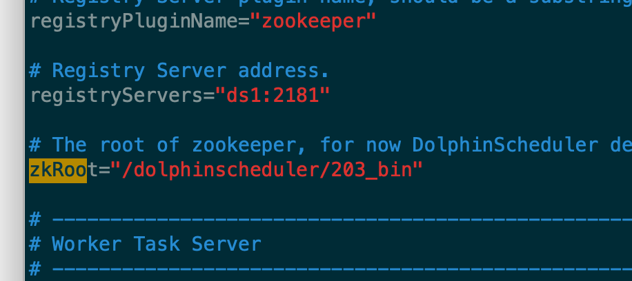 [Bug] [dolphinscheduler_zk] zkRoot in conf/config/install_ config does not take effect · Issue ...