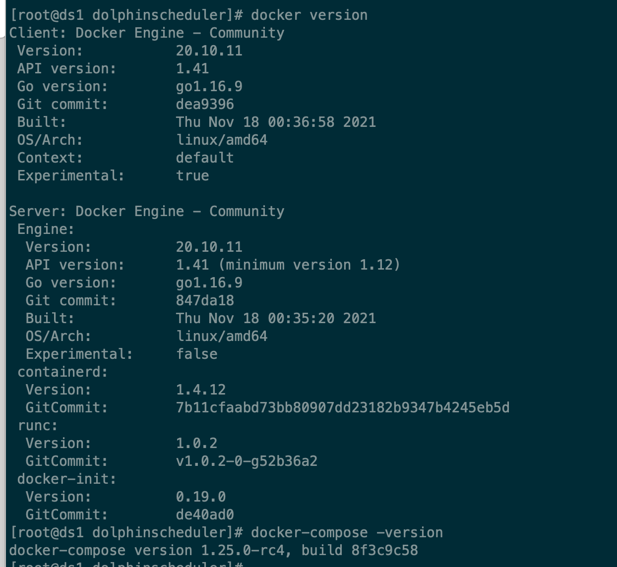 [Bug] [Docker] Cannot build docker container with docker-compose 2.X · Issue #7712 · apache ...