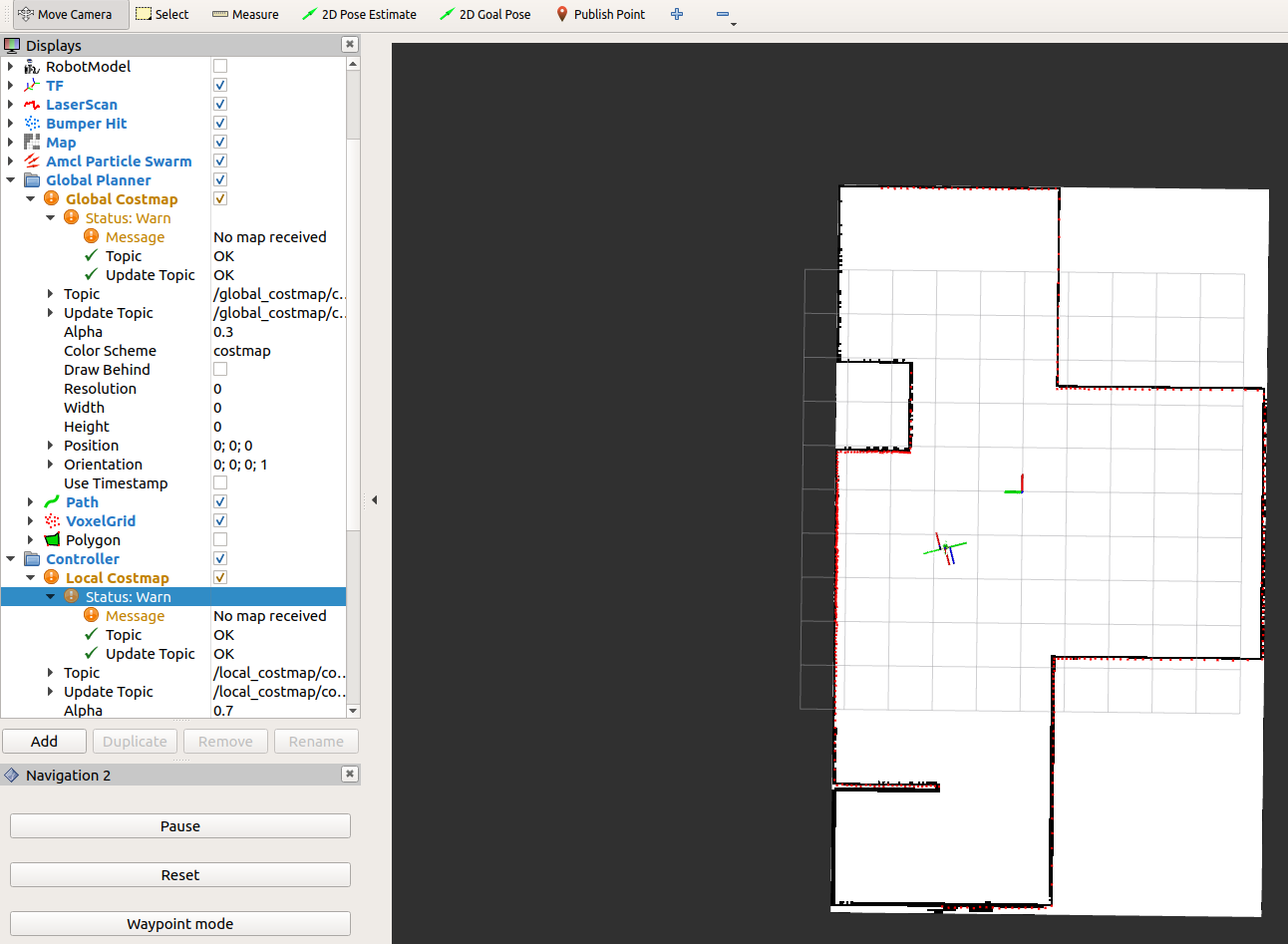 [BUG] : [lifecycle_manager_navigation]: Failed to change state for node ...
