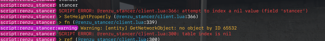 Stance doesn't get saved into the database. · Issue #29 · renzuzu/renzu_stancer · GitHub