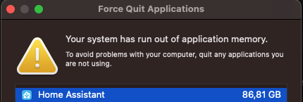 Memory Leak - all memory is wasted by the app over time. · Issue #2318 · home-assistant/iOS · GitHub