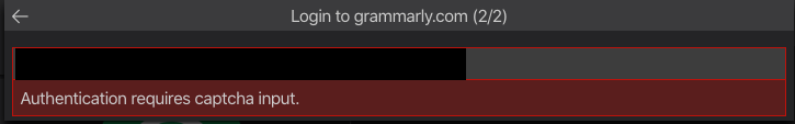 Captcha requirement when authenticating · Issue #107 · znck/grammarly · GitHub