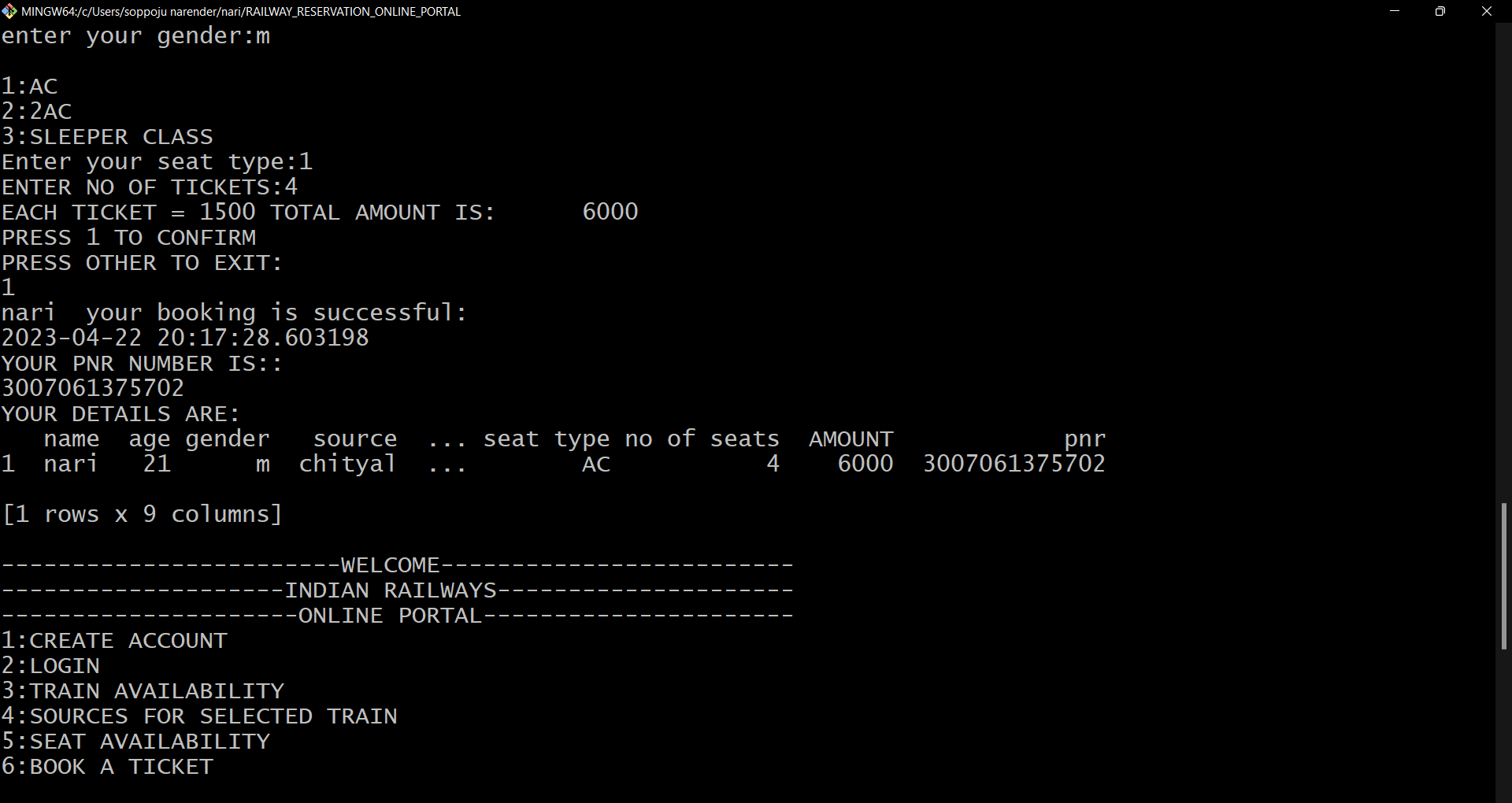 GitHub - Nari2002/RAILWAY_RESERVATION_ONLINE_PORTAL