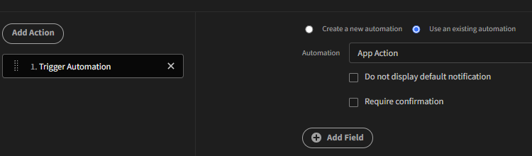 Automations: trigger when a row field is set to a specific value · Budibase budibase ...
