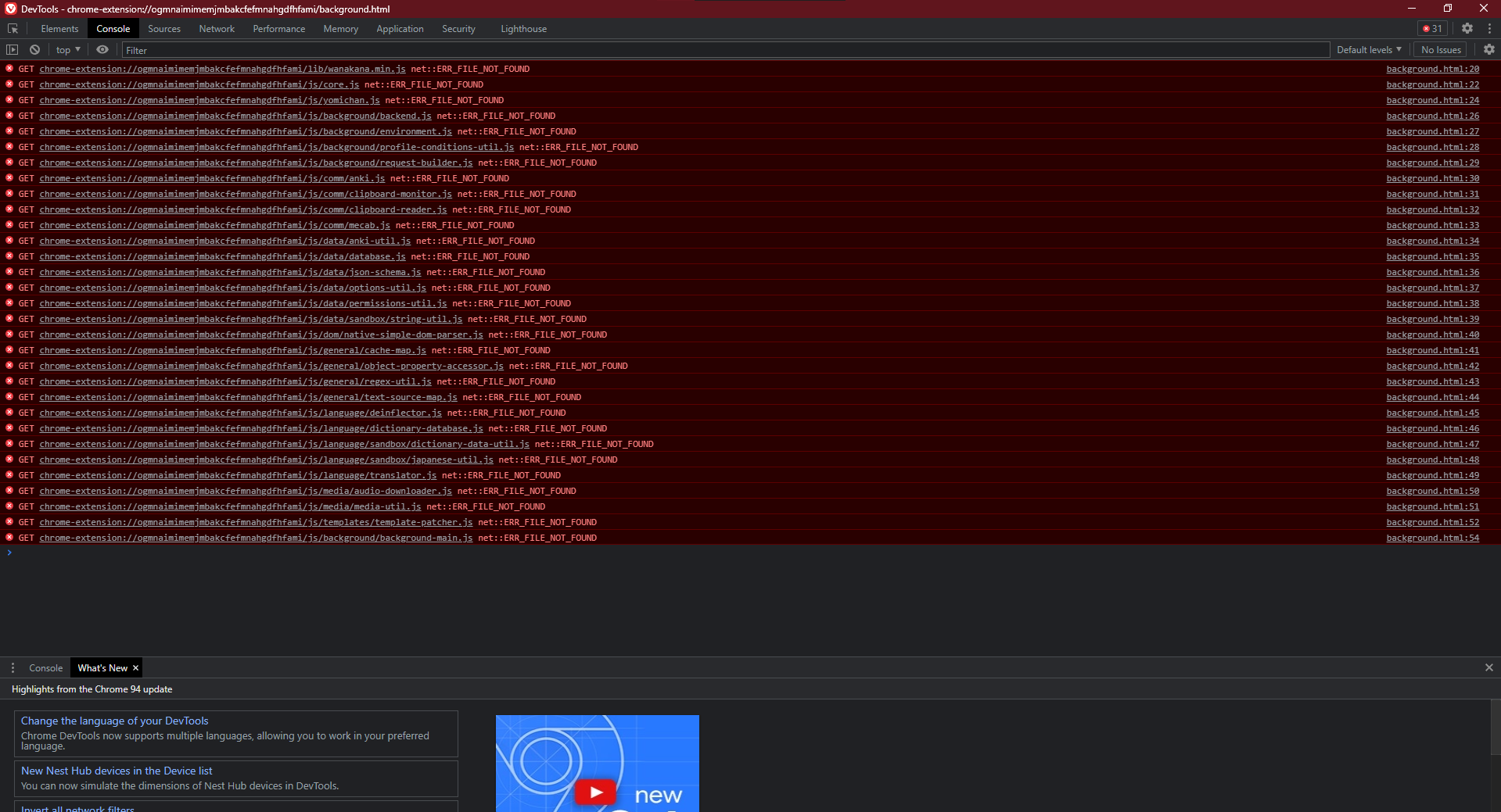 Yomichan doesn't seems to run · Issue #2027 · FooSoft/yomichan · GitHub