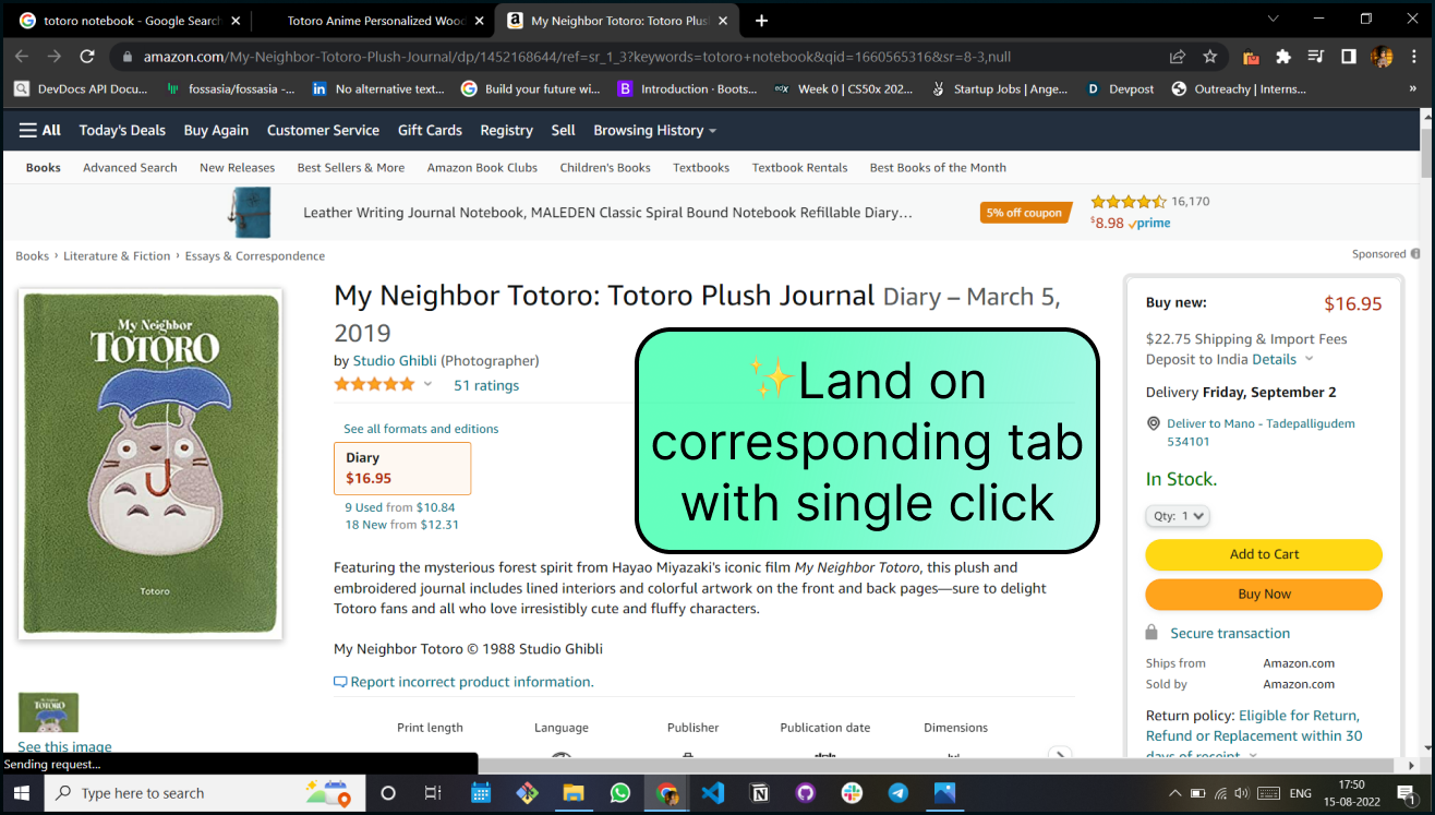 GitHub - Mano-08/idealCart: Save chrome tabs along with an editable note! You can also delete ...