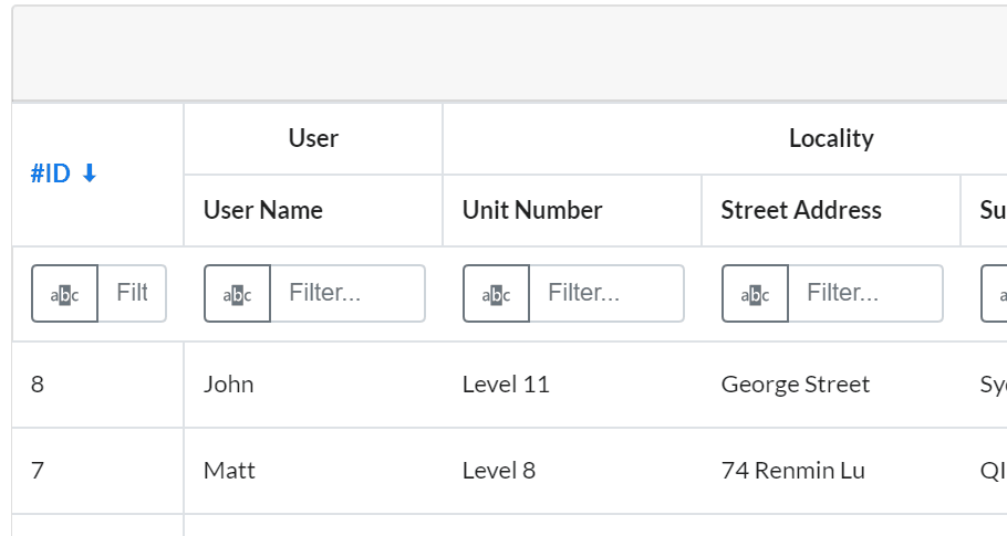 TableFixedColumns - Sticky columns are not sticking related filter column · Issue #1489 ...