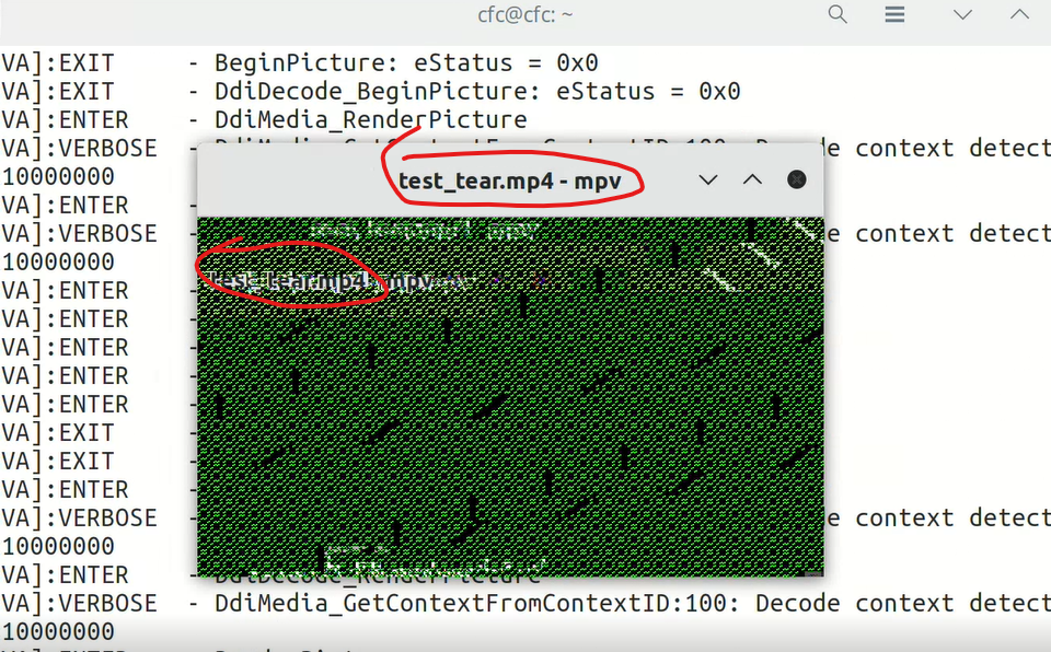 [Bug]: mpv outputs garbage via vaapi on JSL · Issue #1466 · intel/media-driver · GitHub
