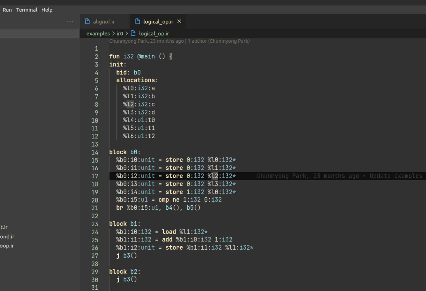 [TIP] VSCode syntax highlighter development for KECC-IR · Issue #403 · kaist-cp/cs420 · GitHub