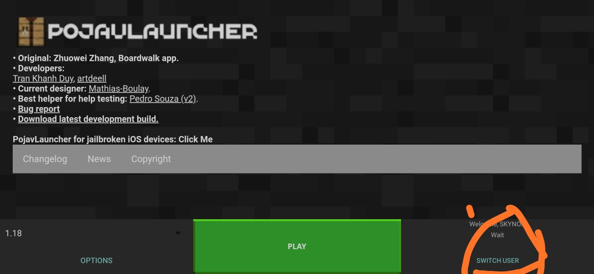 [BUG] Can't switch to other Microsoft Account · Issue #2447 · PojavLauncherTeam/PojavLauncher ...