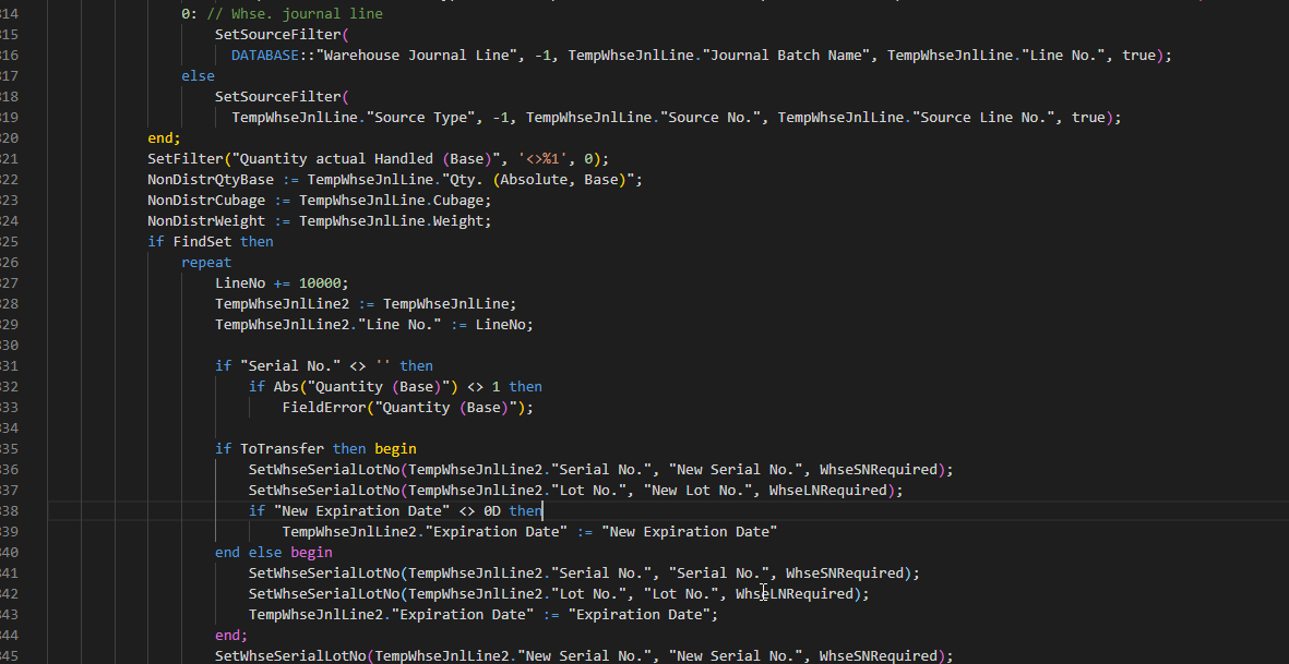 Event Request Codeunit 6500 Item Tracking Management · Issue 6153 1951