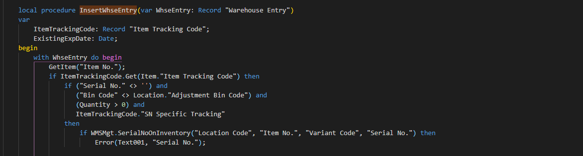 [Event Request] Codeunit 7301 "Whse. Jnl.-Register Line" · Issue #6152 · microsoft ...
