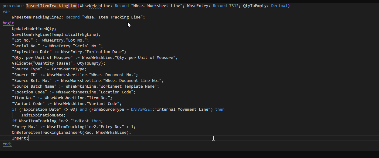 [Event Request] Page 6550 "Whse. Item Tracking Lines" · Issue #6042 · microsoft/ALAppExtensions ...